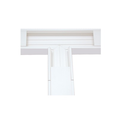Comprar TEK-100-T-THORSMAN-Sección en "T" color Blanco de PVC auto extinguible, para canaleta ...