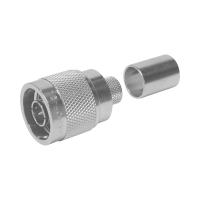 Comprar TT-CON-531-EPCOM TITANIUM-Conector N Macho para 75 Ohm de Anillo Plegable para cable RG ...