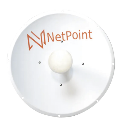 Comprar NP6-NetPoint-Antena Direccional / 3 ft / 5.9-7 GHz / Ganancia 32 dBi / SLANT de 45 ° y ...