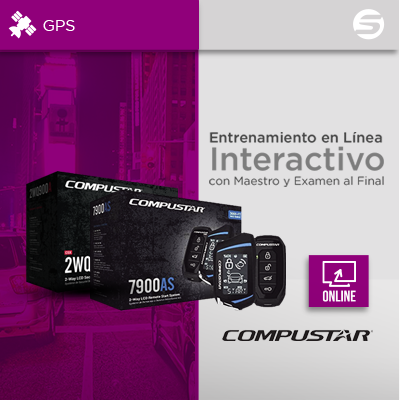 Comprar COMPUSTAR-BASIC-ON-SYSCOM-Curso Basico de Alarmas Vehiculares: Compustar Basic Online